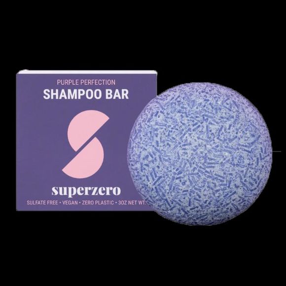 SUPERZERO | Hair | Purple Shampoo Bar For Blonde Highlighted And White ...